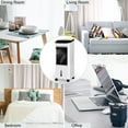 Gymax Home Office 3-in-1 Evaporative Air Cooler Fan with Remote Control ...