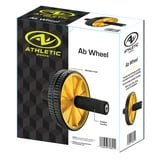 Athletic Works Dual Ab Wheel, 7" Diameter, Core Strength, Abdominal ...
