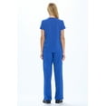 NATURAL UNIFORMS Womens Comfortable Stretch Scrub Set with 12 Pockets ...