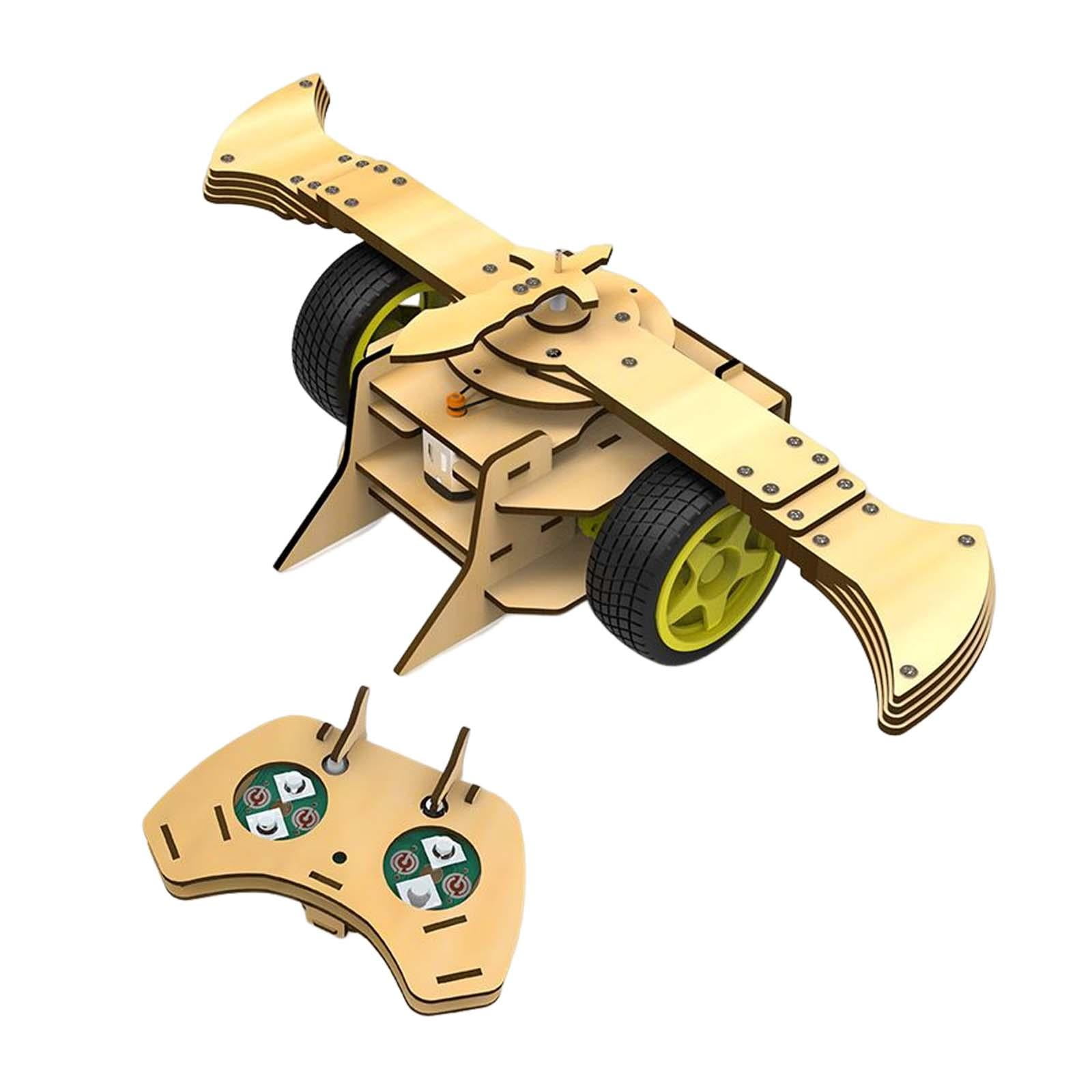 Wooden Stem Children Science Experiment Set 2.Battle Mecha Teaching ...