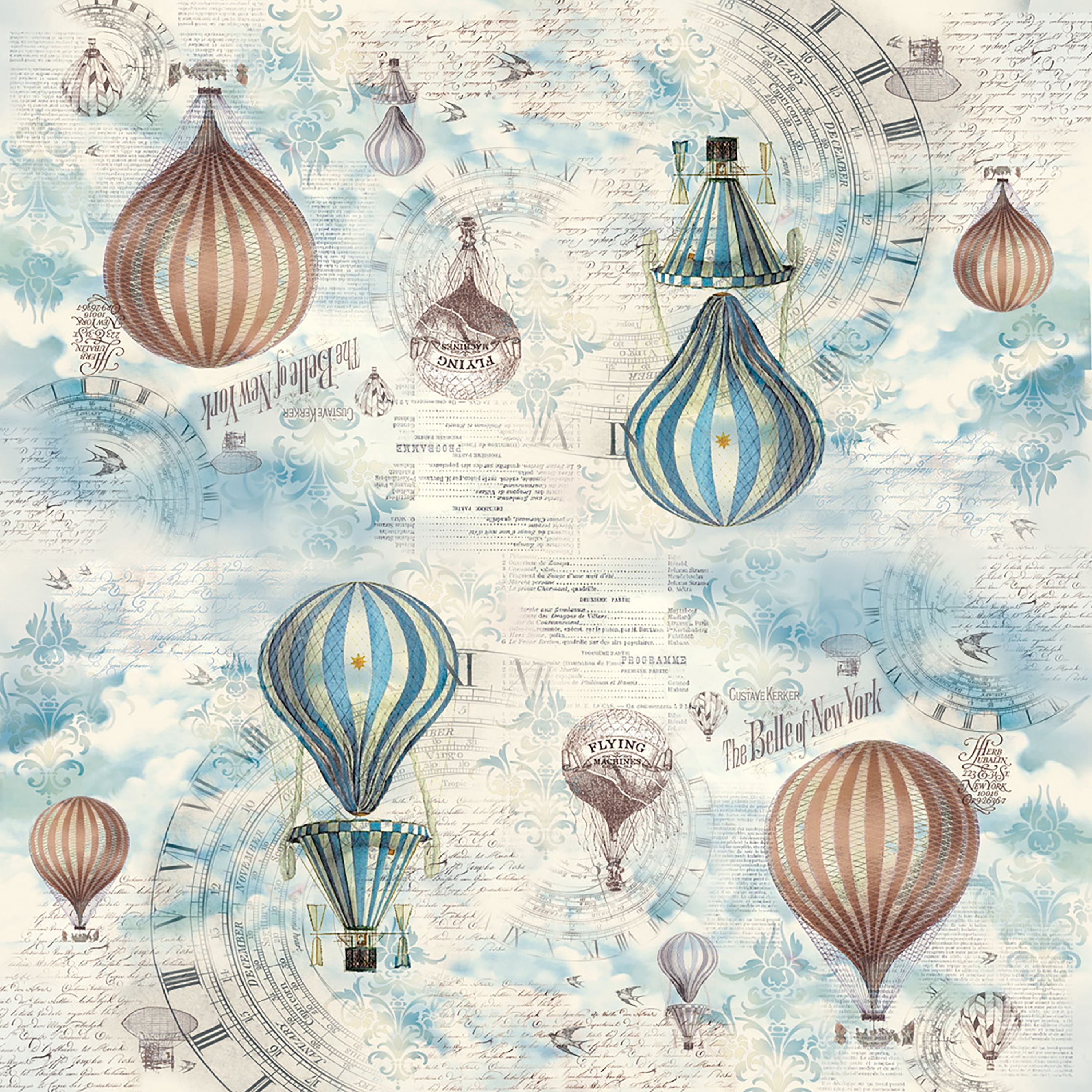 Stamperia Rice Paper Napkin-Balloon - Walmart.com