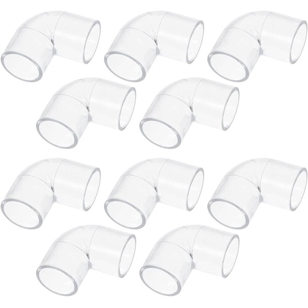 IGUOHAO 10pcs Aquarium Water Pipe Connector Joint 90 Degree Tubes Hose ...