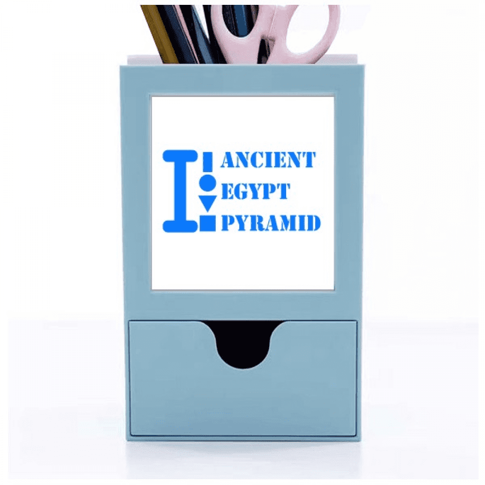 Ancient Egypt Pyrad Art Deco Fashion Desk Supplies Organizer Pen Holder ...