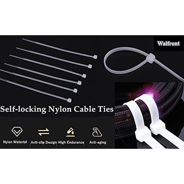 Cinchos de Nylon de 1000 Piezas con Cierre Multiuso Autobloqueante —Co ...