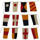 Set of 40 International Maritime Nautical Marine Signal Code Flags ...