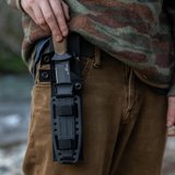 "Gerber Gear Prodigy Survival Knife with Sheath, 4.8"" Drop-Point ...