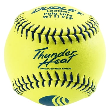 (12 pack) MacGregor 12" Yellow Little League Softballs - Walmart.com