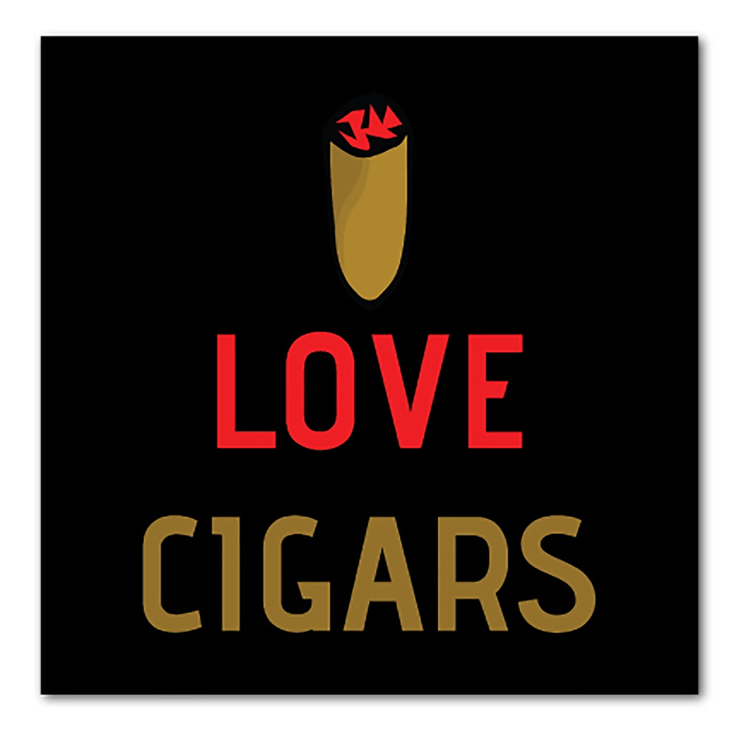 DistinctInk Custom Bumper Sticker - 4" x 4" Decorative Decal - Black ...