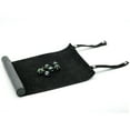 Cusdie 2 in 1 Dice Rolling Mat & Zippered Dice Holder Dice Tray ...