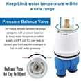 RP19804 Pressure Blance Shower Cartridge Assembly Replacement Fits for ...