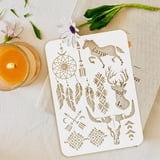 Southwestern Painting Stencil 8.3x11.7 inch Large Southwest Motif ...