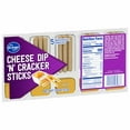 K&R Cheese Dip 'N' Crackers Sticks Multipack 5 ct, 1 oz Cheddar and ...