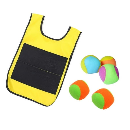 VONKY Vest Sticky Ball Toy Throwing Game Props Home Kindergarten Sport ...