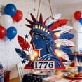 20x20cm 1776 Statue of Liberty Door Hanger - 4th of July Patriotic ...