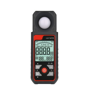 AUTOOL TE301 Digital Illuminometer, Professional Lux Meter, Light ...