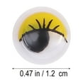 BESTSKY 2026 New 100Pcs 12Mm Eyelashes Wiggly Wobbly Googly Eyes for ...