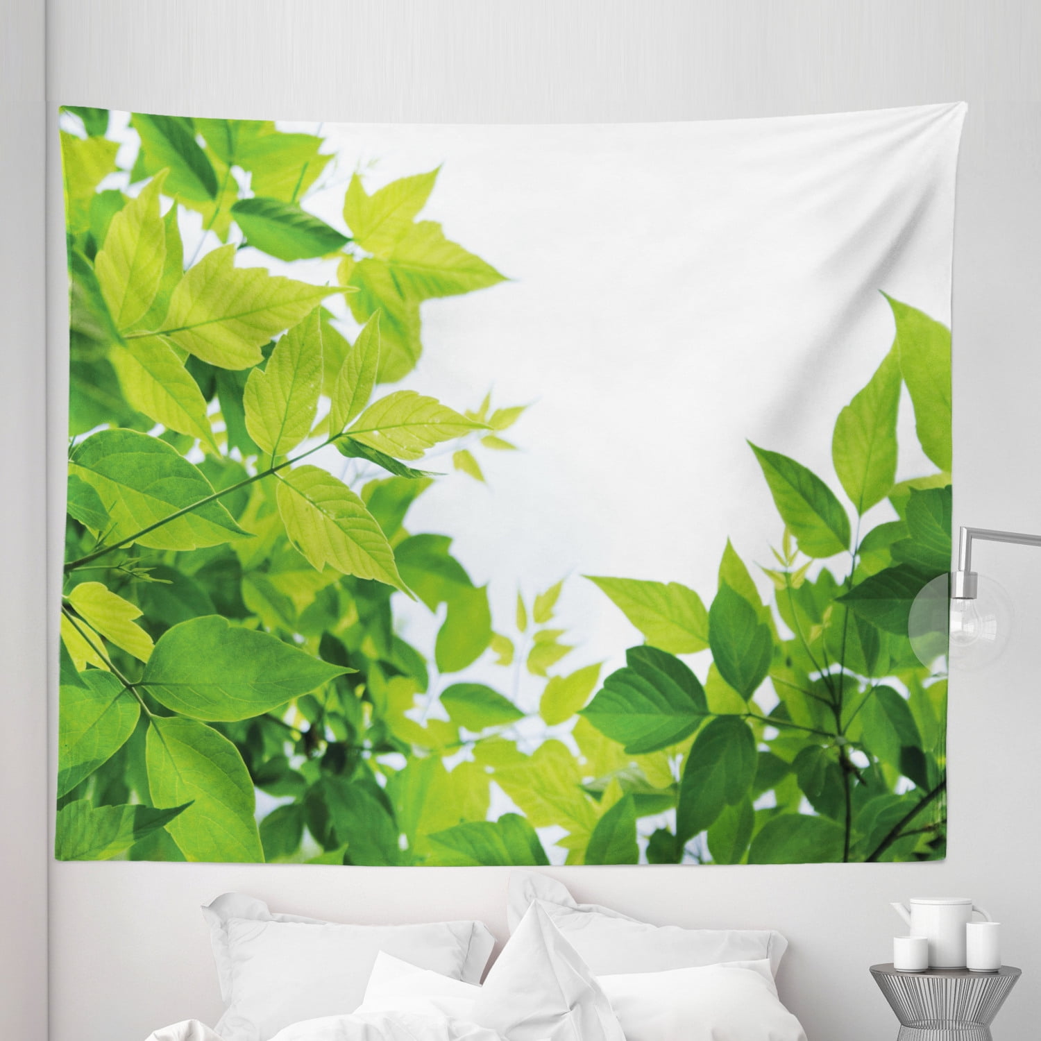 Plant Tapestry, Photo of Fresh Leaves Spring Season Birth of Nature ...