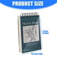 Professional Sketching Book Twin Coil Binding Sketchpad 100 Sheets 68lb ...