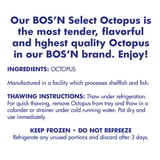 Bos’n Frozen Seafood Cooked Octopus Legs, 8oz - Walmart.com