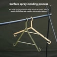 Clothes Drying Rack Portable Outdoor Camping Coat Drying Rack Hangers ...