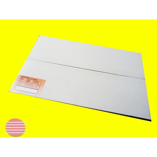 Polyester Plates / Laser Plates 10" x 15 1/2" 20000 Impressions 2 sided ...