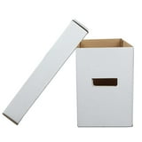 PIT66 Stackable Comic Books Storage Boxes, 5Pcs, Short, Holds 150-175 ...