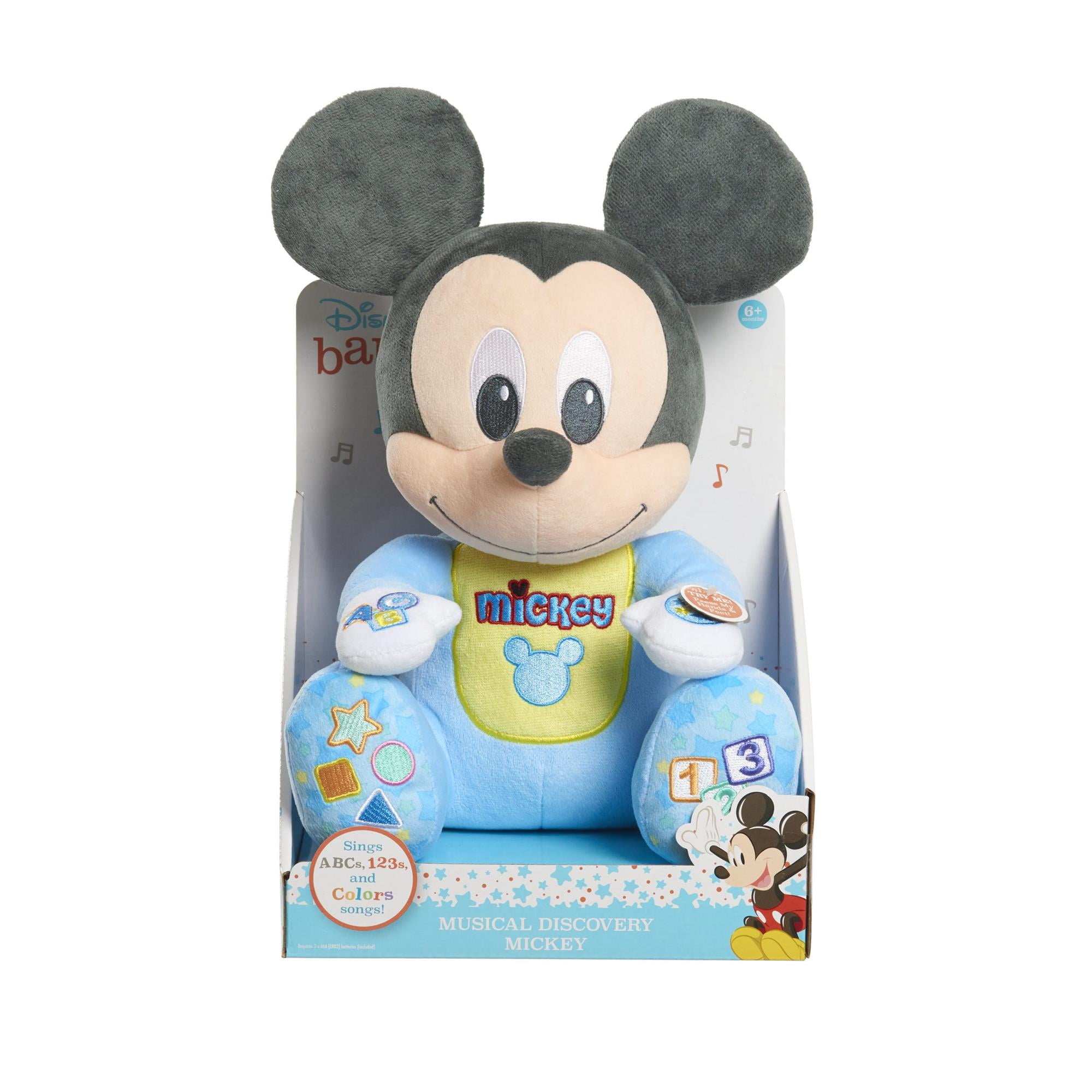 Peluche Mickey Mouse Interactivo Canciones Disney Baby Peluche ...