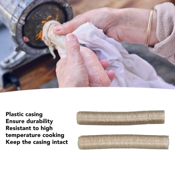 Oubit Sausage Casing,Plastic Casings Inedible Sausage Plastic Sausage ...