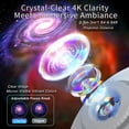 Galaxy Projector, Projector,Bedroom Night Light for and Timer ...