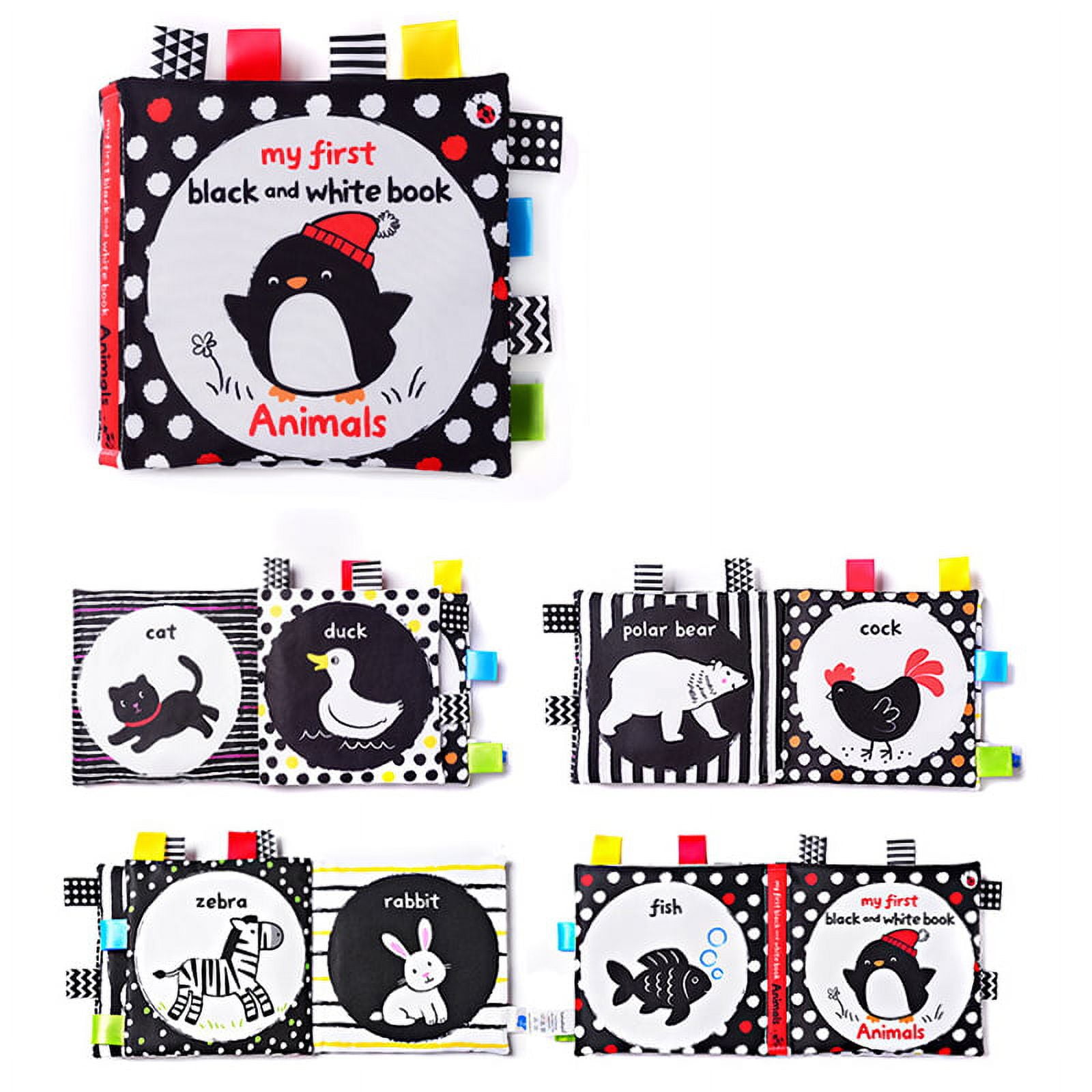 Click here for Ymiko High Contrast Sensory Baby Toys Black And Wh... prices