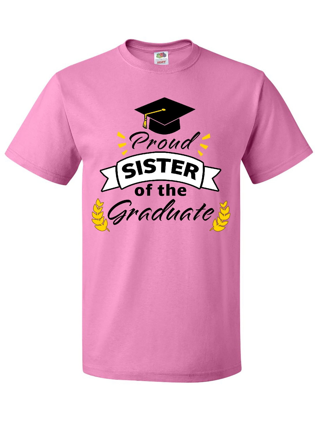 Inktastic Proud Sister of the Graduate-Family Graduation T-Shirt ...