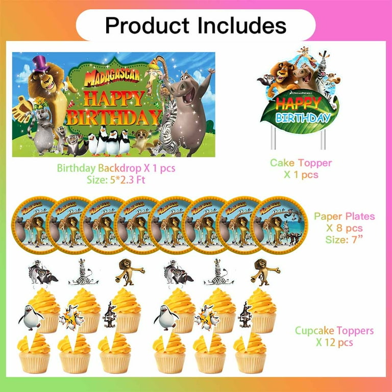 Madagascar Party Printables
