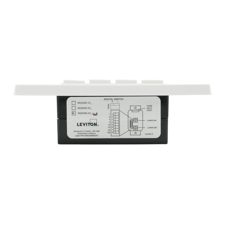 Leviton Greenmax Lighting Control Panel | Shelly Lighting