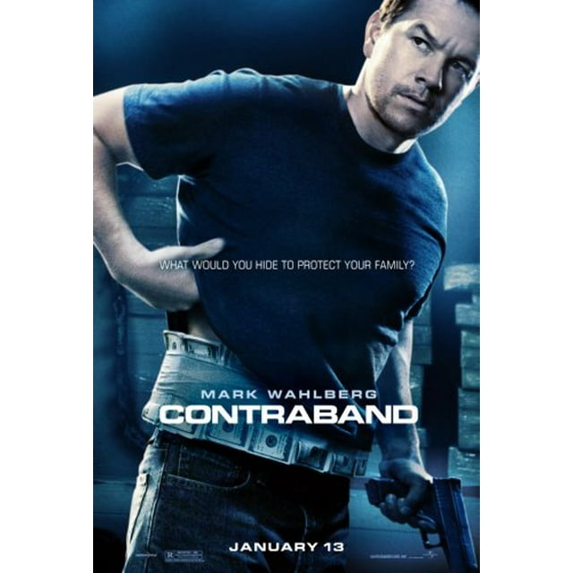 Contraband Movie poster Metal Sign 8inx 12in Print on Metal 8x12 Square ...