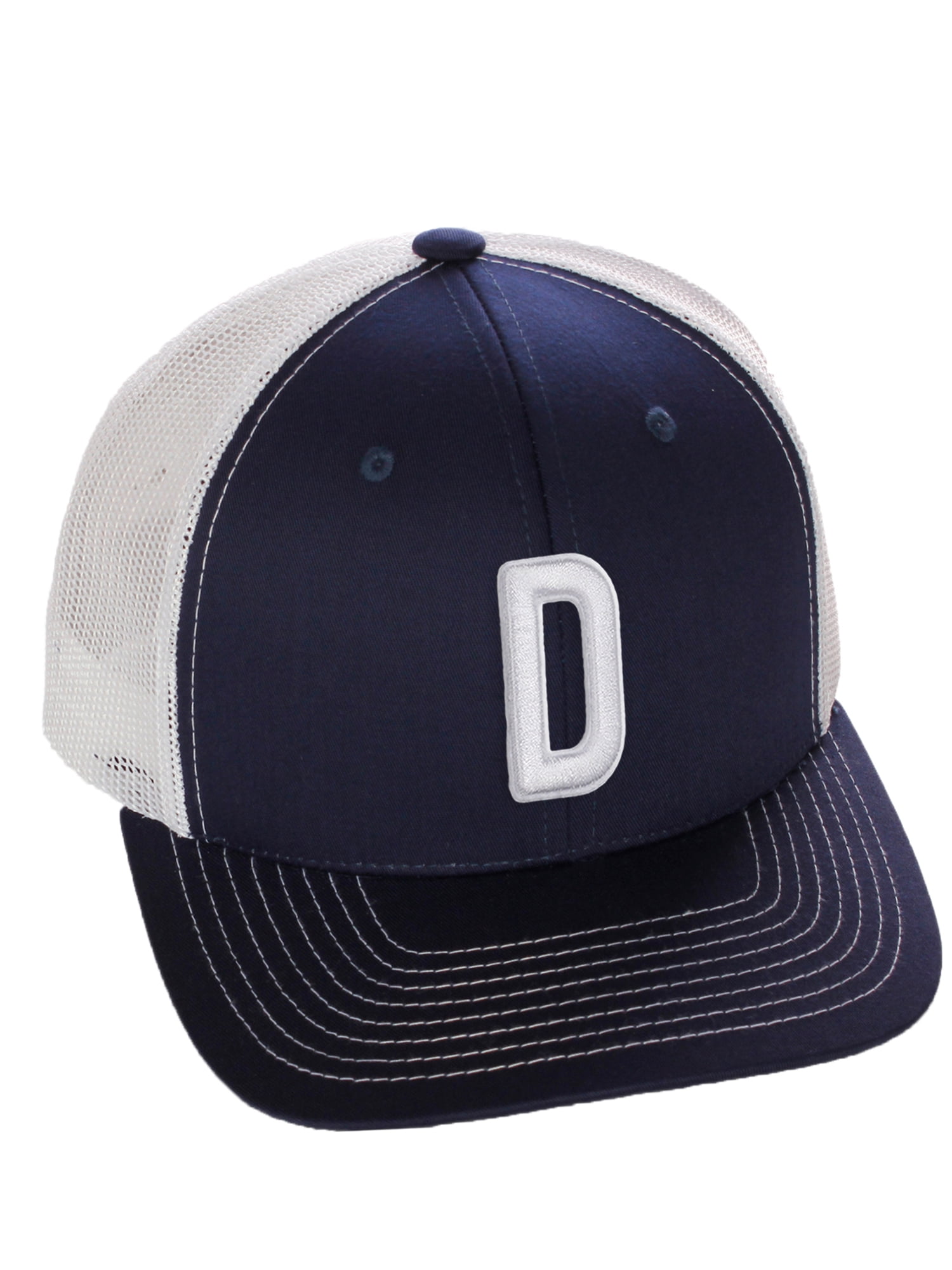 Daxton Classic Baseball Trucker Hat Embroidered A to Z Letters ...