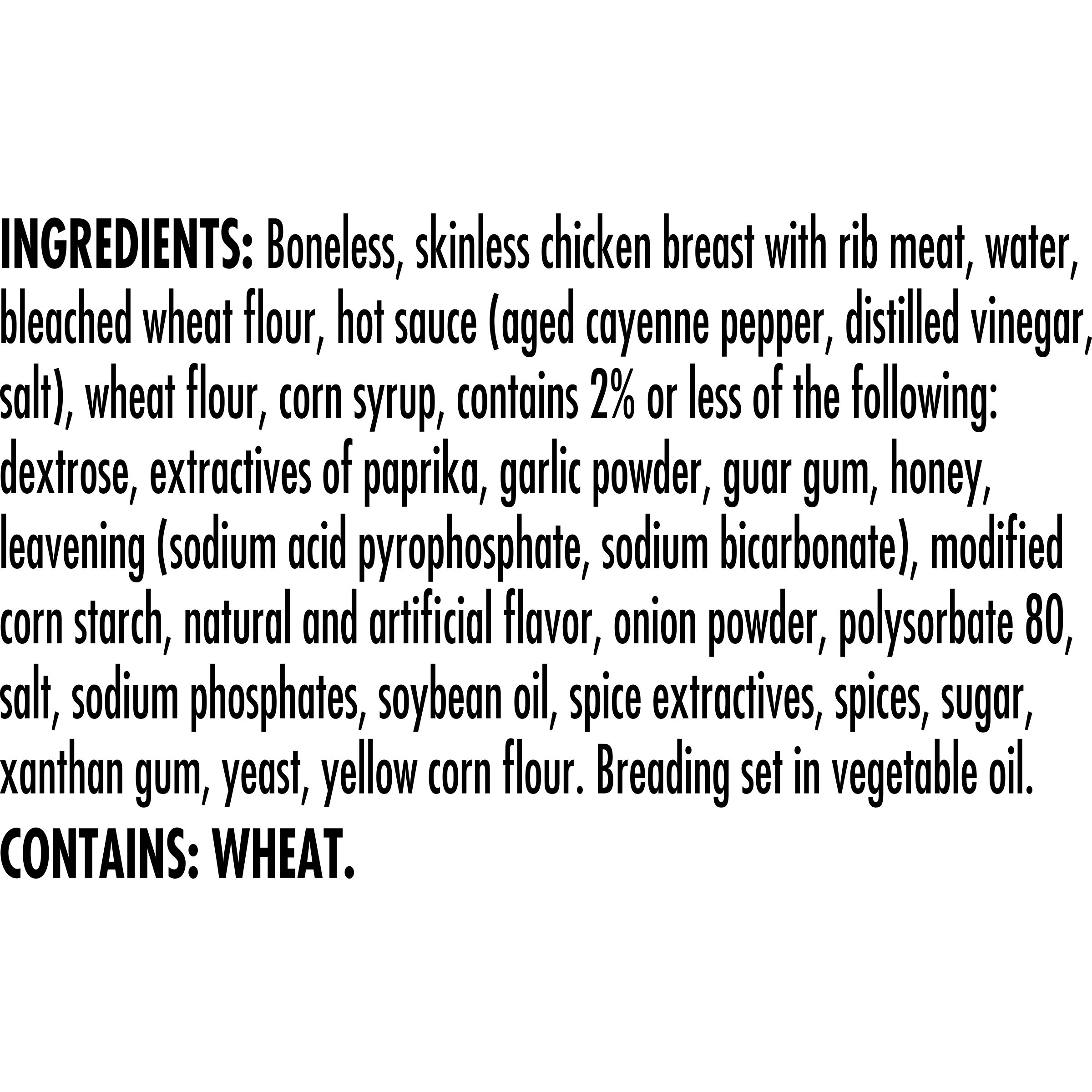 Tyson Fully Cooked Buffalo Style Chicken Strips, 1.56 lb Bag (Frozen ...