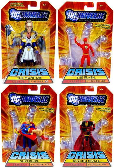 DC Universe Cris Set of 4 Action Figures - Walmart.com