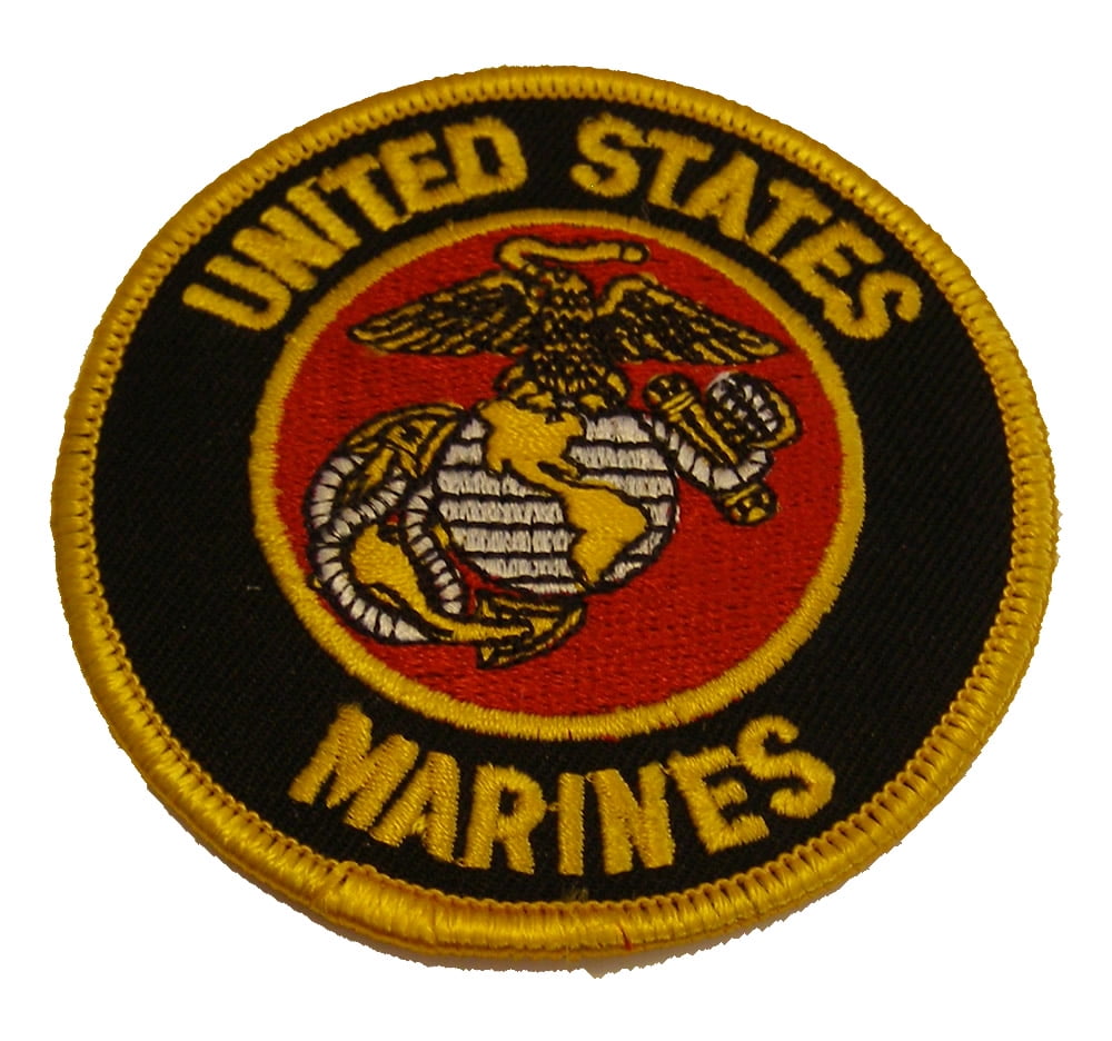 UNITED STATES MARINES 3" ROUND PATCH - Color - Veteran Owned Business ...