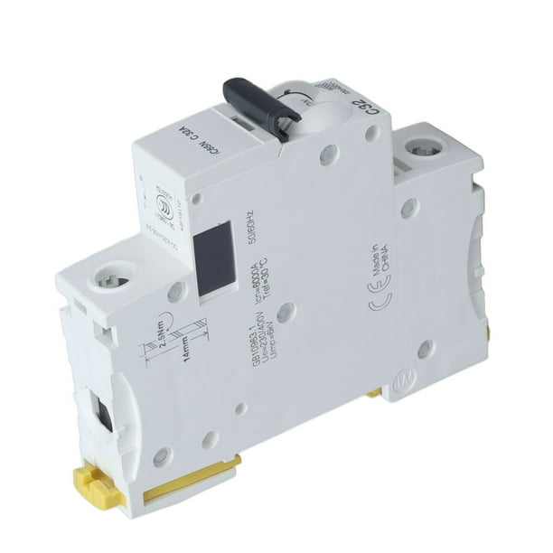 Disyuntor, C32 Disyuntor 1P Disyuntores de bajo voltaje Instalación en riel DIN 32A 230V/400V ...