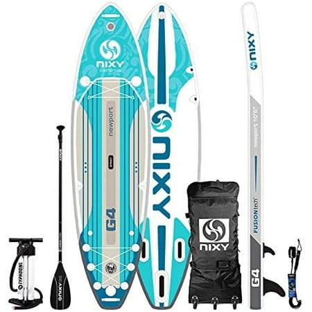 IYEFENG Newport Paddle Board All Around Inflatable SUP 10'6\\ | Walmart ...
