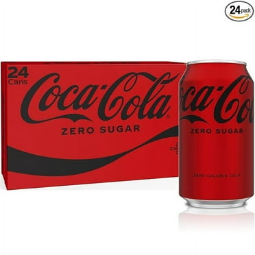 Coca-Cola Cherry Zero Sugar Soda 12oz Cans, 18 Units - Walmart.com