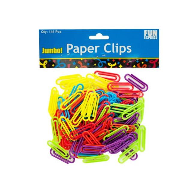 Kole Imports HH992-80 2.12 x 0.75 in. Jumbo Assorted Colored Plastic ...