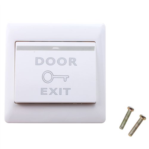 AGPtek Electric Door Strike Push Release Button Exit Switch Panel ...