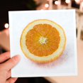 3drose, Frontal View of a Cut Orange Citrus Fruit. Stylized Photo, 6 ...