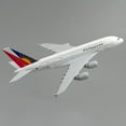1/400 Military Aircraft Models A380 Philippine Airlines Airplane Model ...