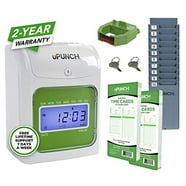Acroprint 25-Pocket Expanding Time Card Rack, Plastic, Black - Walmart.com