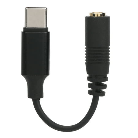 Keenso Type‑C Microphone Adapter 3.5mm To Type‑C Adapter Cable TRRS To ...