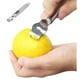 WALFRONT Fruit Zester Citrus Scraper Peeler,Stainless Steel Lemon Lime ...