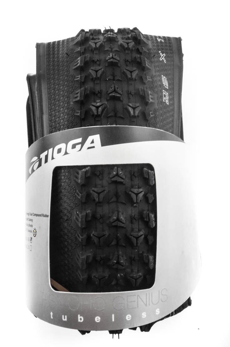 1QTY Tioga Psycho Genius 26" x 1.95" MTB Bike UST Tubeless Tire Folding ...
