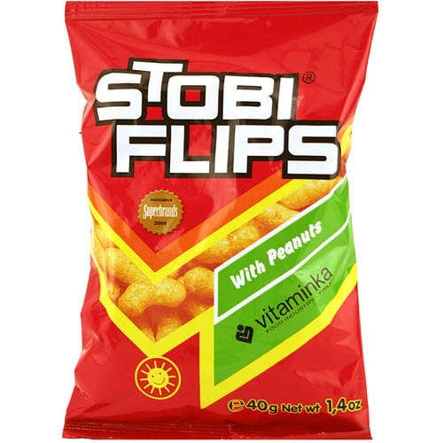 Vitaminka Stobi Flips Snack with Peanuts, 1.4 oz - Walmart.com